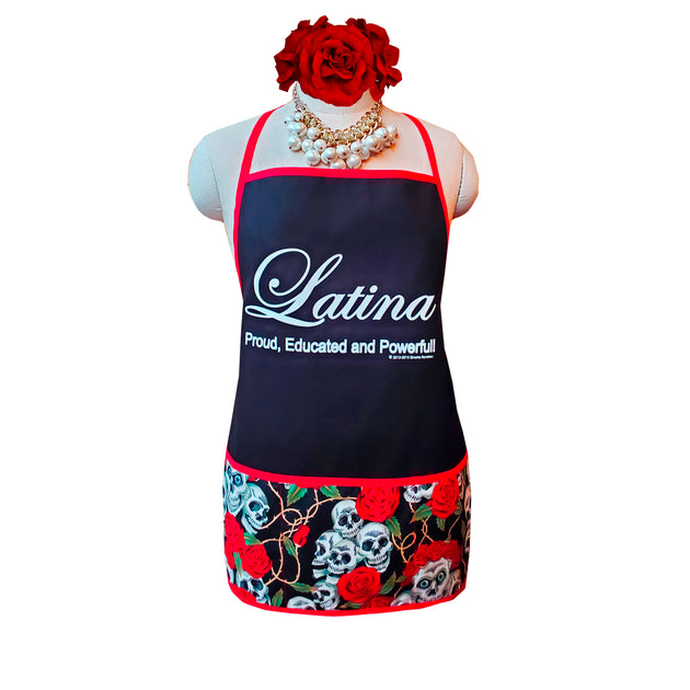 Latina Black Hybrid Apron – Bronze Baboon