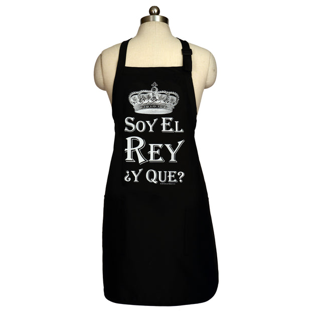 "Soy El Rey..." Men's Apron – Bronze Baboon
