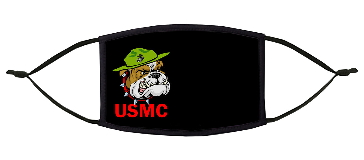 USMC Bulldog Adjustable Face Mask – Bronze Baboon